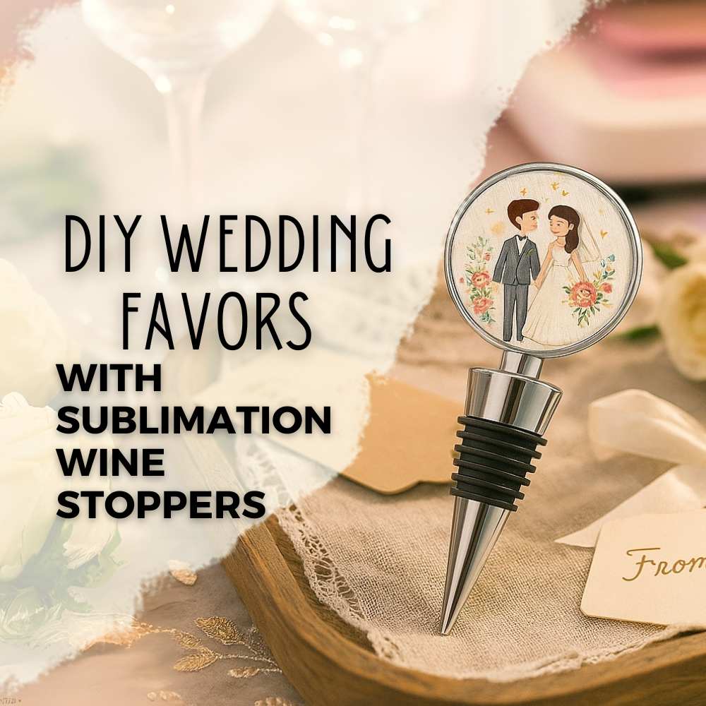 Craft Custom Wedding Favors with Sublimation Wine Stoppers – INNOSUB USA