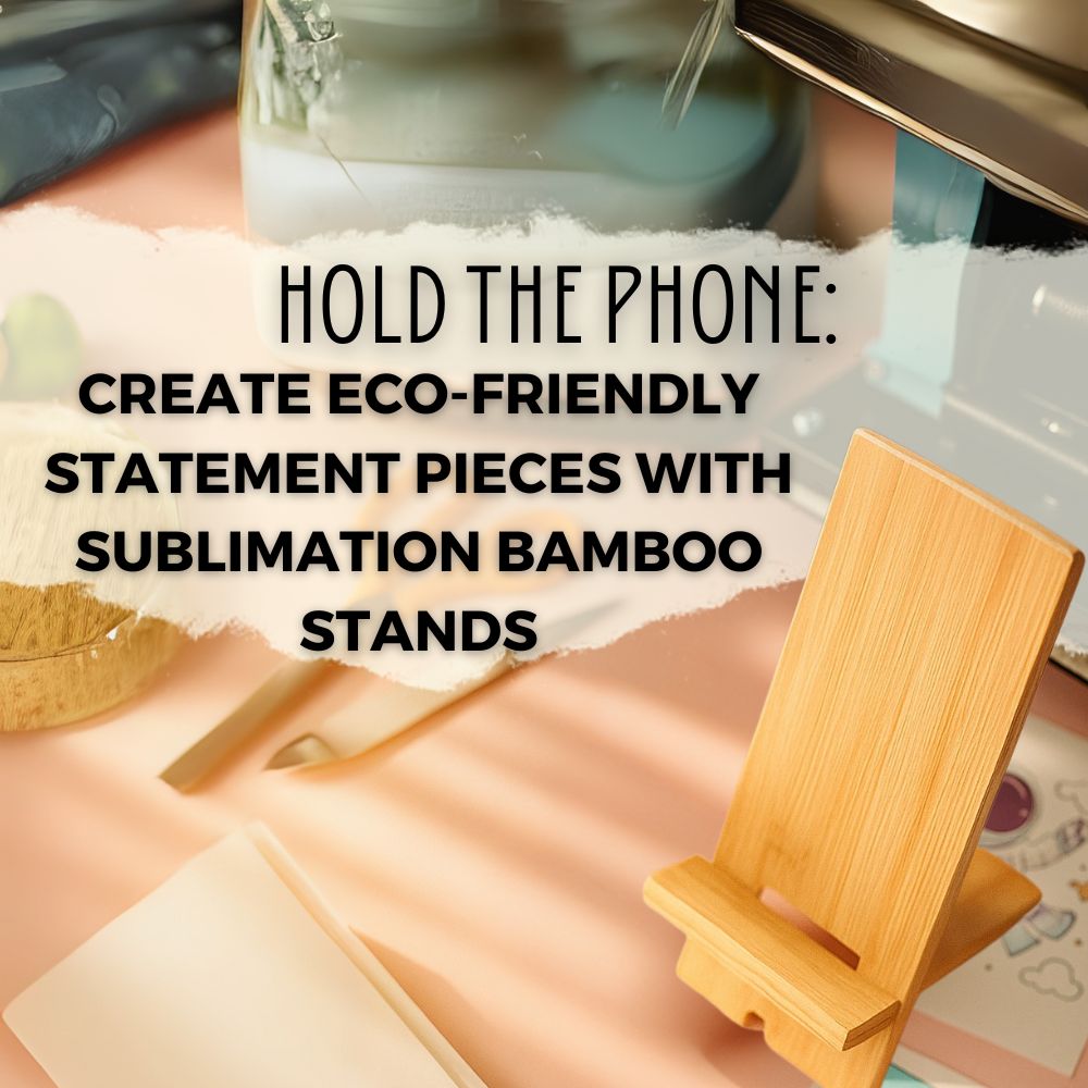 Sublimate Eco-Friendly Bamboo Phone Stands for iPhone & Android ...
