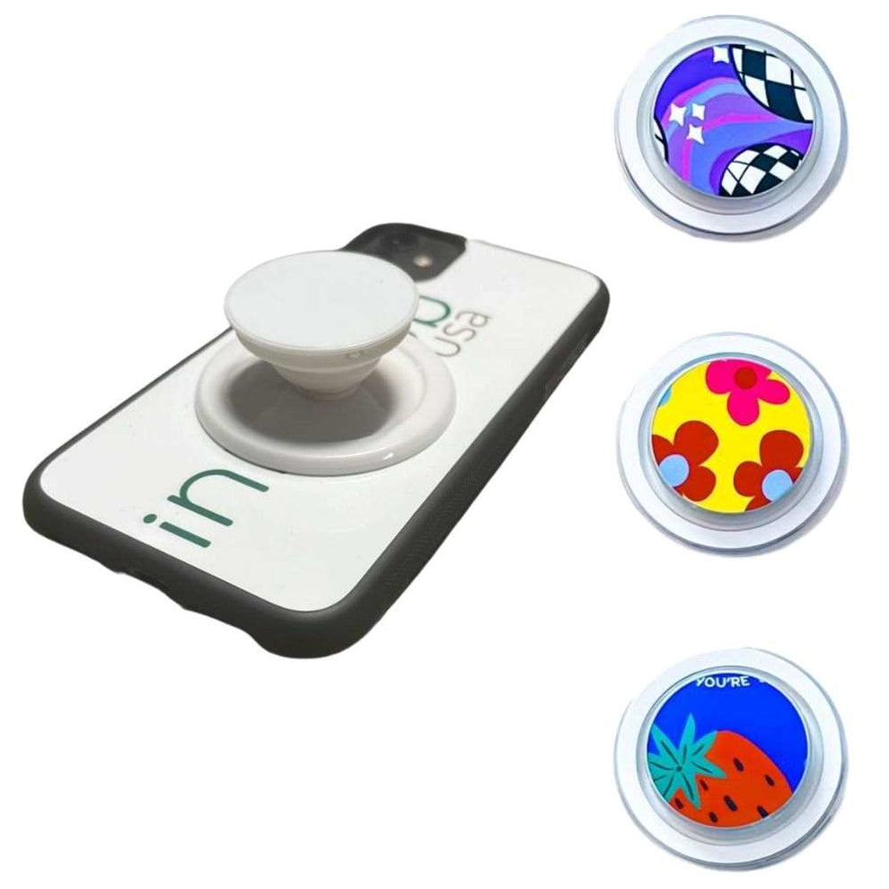 Magnetic Sublimation Phone Grip Blank – Expanding & Printable Grip ...
