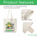 Sublimation Blanks Linen Tote Bag | 5 Sizes| Perfect for Sublimation ...