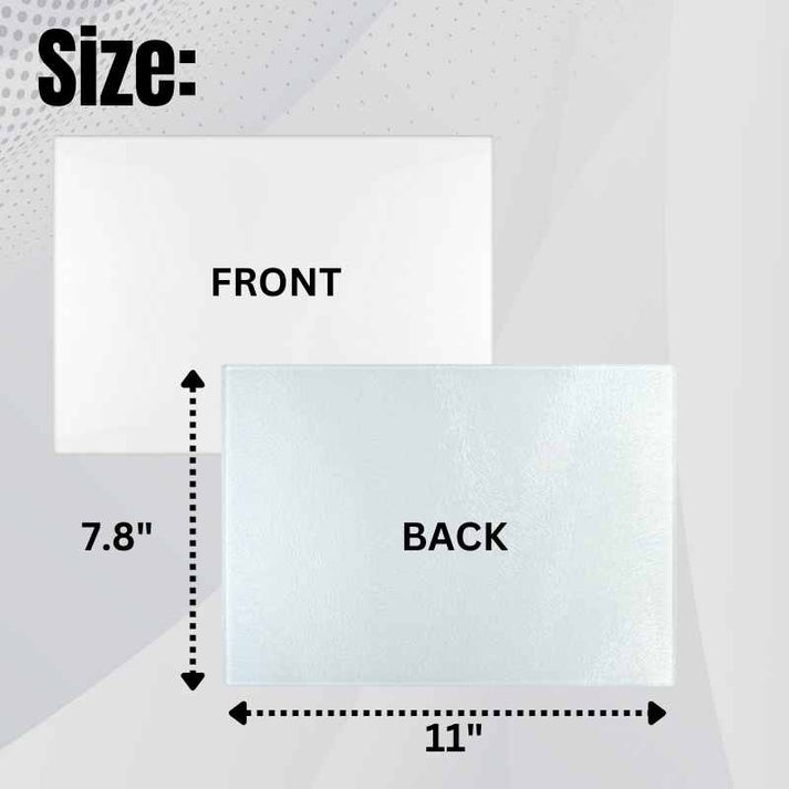Sublimation Blank Tempered glass 7.9x11" Chopping Boards – INNOSUB USA