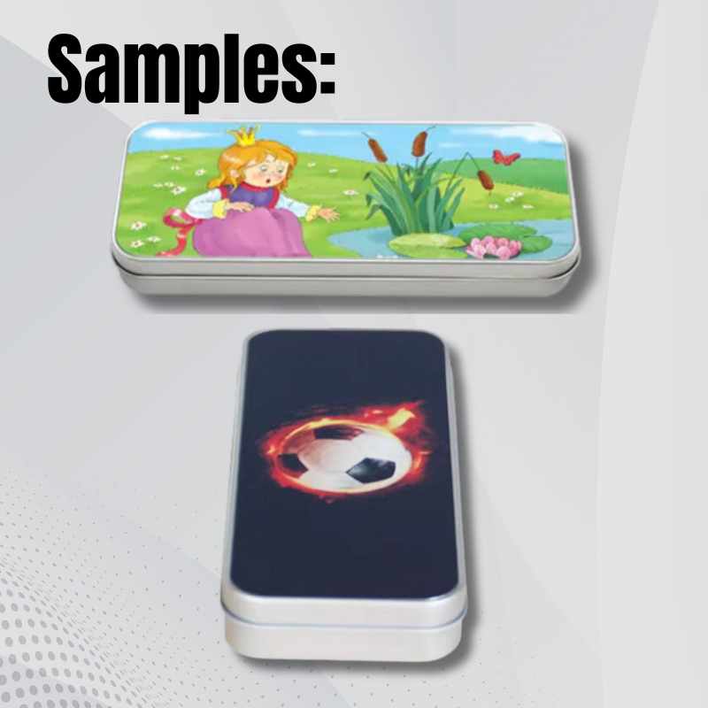 Sublimation Blanks Tin Box Rectangular Shaped Printing Gift Metal Boxe ...