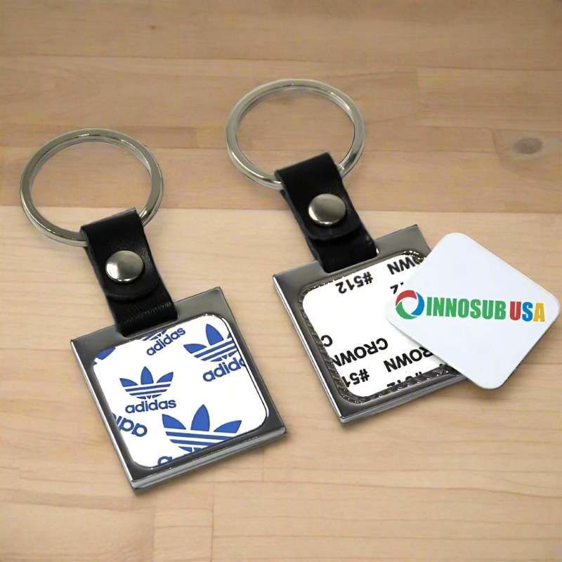 Sublimation Printing Aluminum Keychain Blank - 2 Sided | INNOSUB USA
