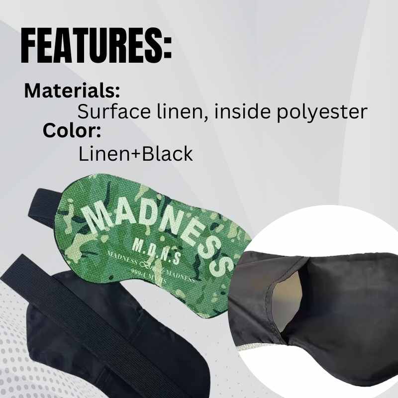 Sublimation Blanks Eye Mask – DIY Custom Sleep Masks from INNOSUB ...