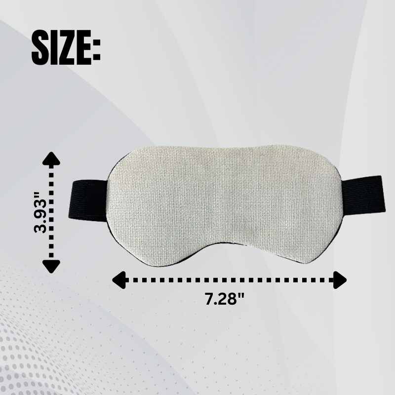 Sublimation Blanks Eye Mask – DIY Custom Sleep Masks from INNOSUB ...