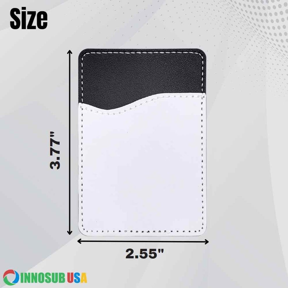 Sublimation Blanks PU Leather Card Holder For Sublimation Printing ...