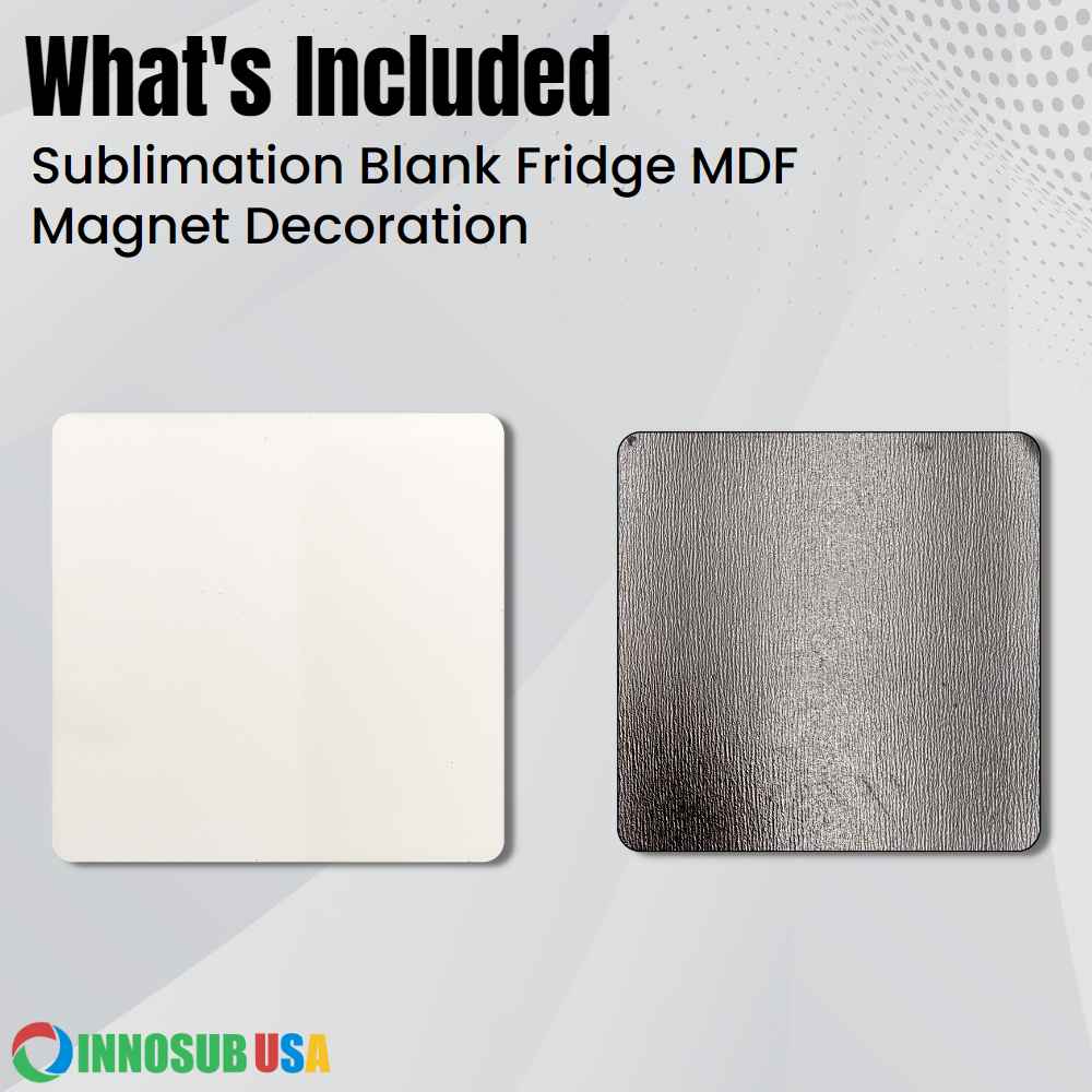 Sublimation Fridge Magnet Blanks | Custom Photo | By INNOSUB USA