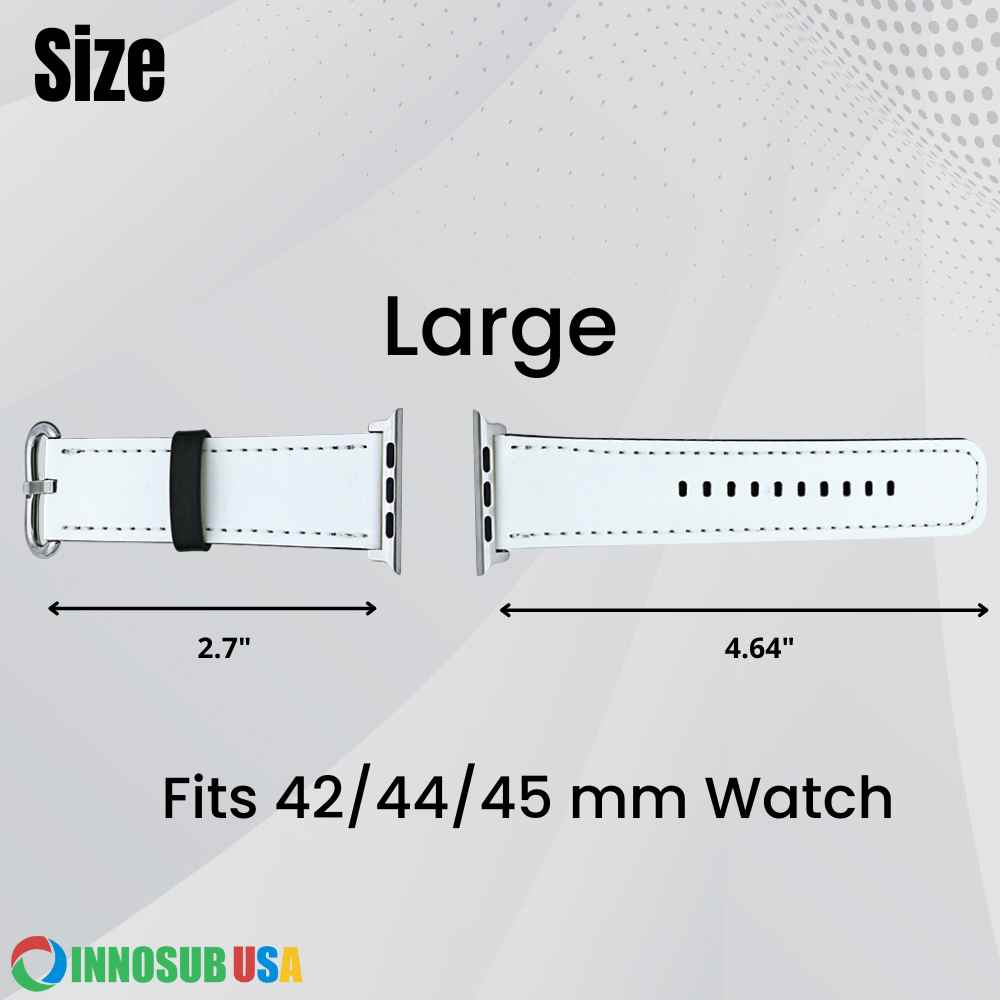 Sublimation Blanks Watch band Compatible with Apple WatchBand 38-44 ...